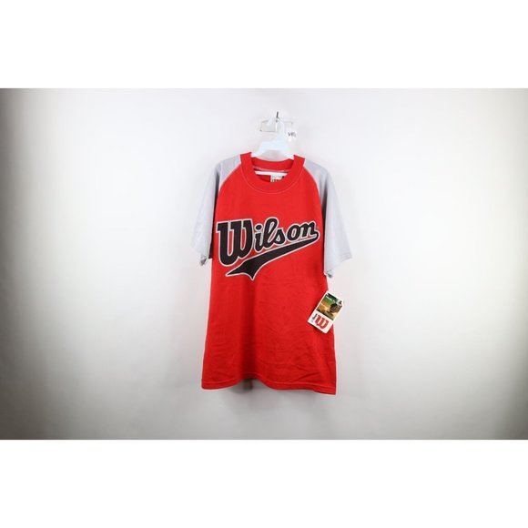 Wilson | Shirts | Deadstock Vintage 9s Wilson Mens Large Spell Out ...